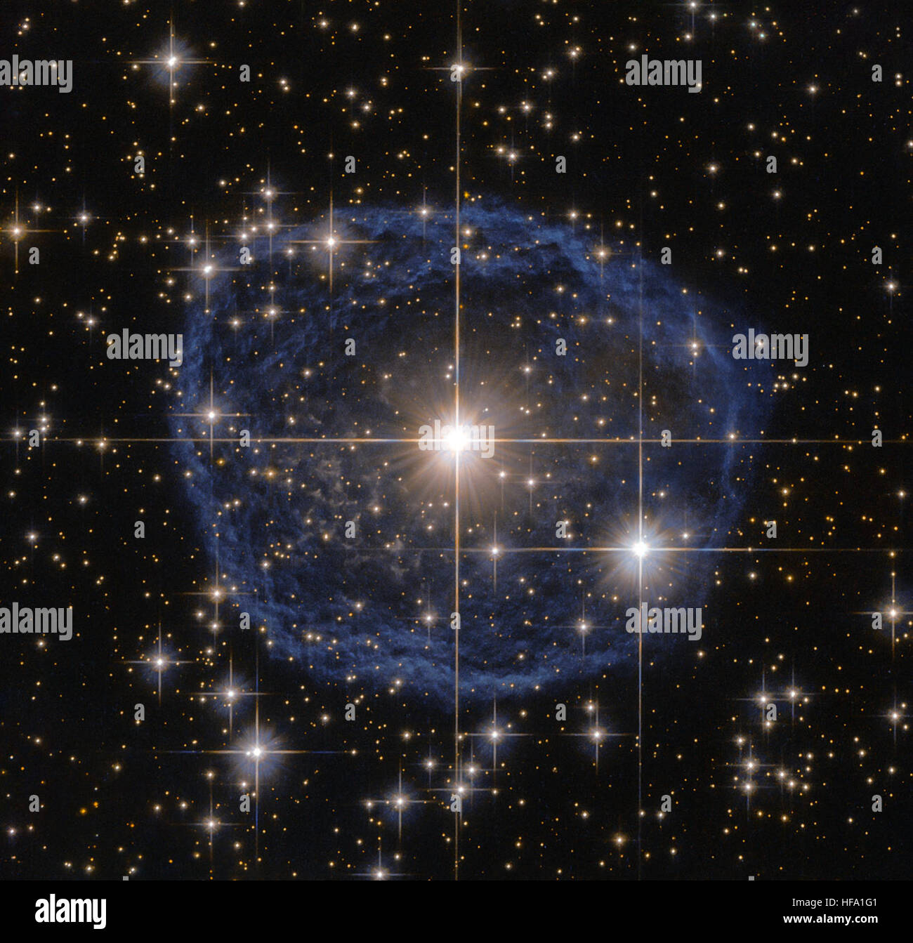 Hubble's Blue Bubble Hubble's Blue Bubble 24908262259 o Stock Photo - Alamy