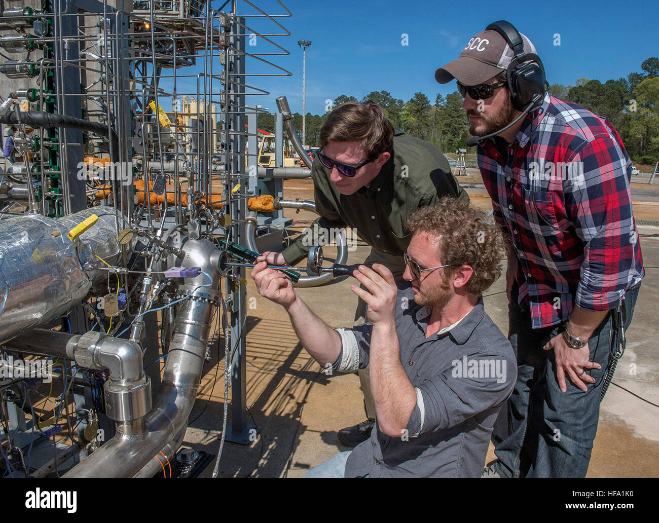 NASA tested rocket fuel pumps for the development of a methane-fueled ...