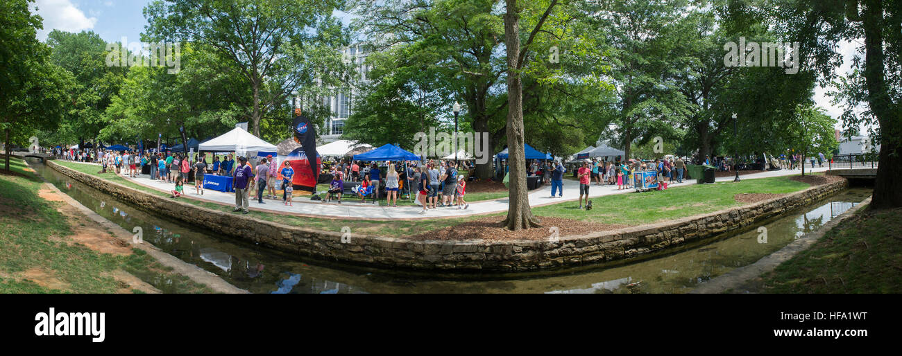 NASA in the Park 2016 took place in Big Spring Park, Huntsville ...