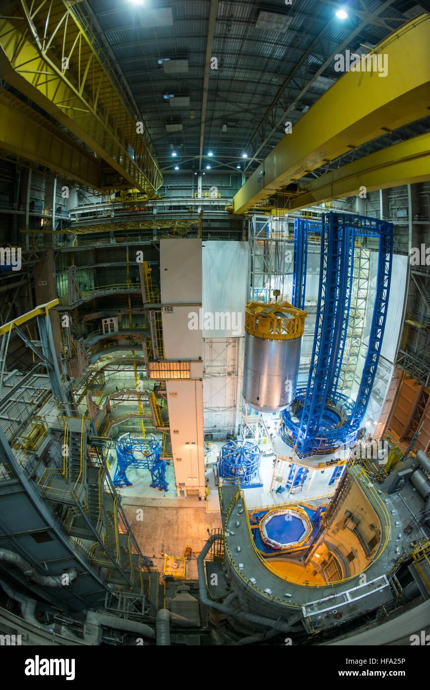 The completion of the liquid oxygen tank weld at NASA's facility in New ...