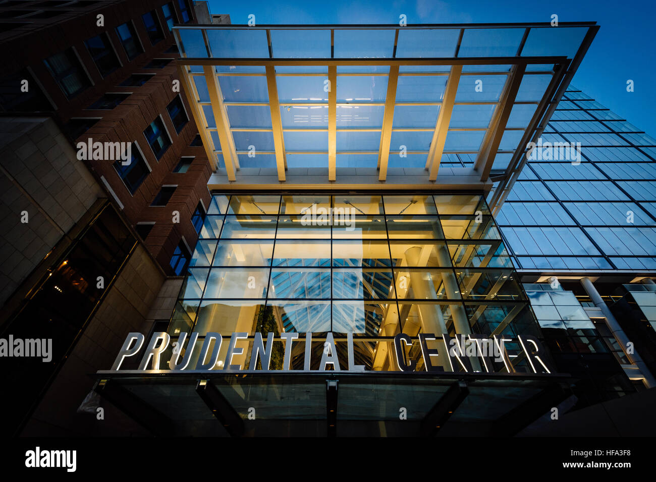 Prudential buildings city center hi-res stock photography and images ...