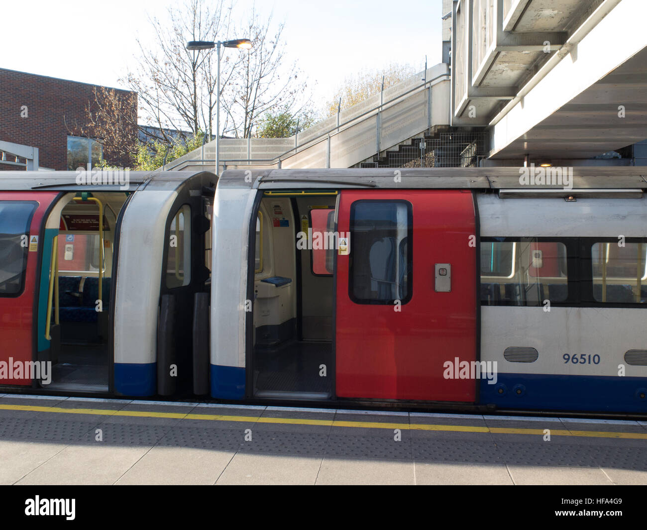 London Dlr Train Train Lines High Resolution Stock Photography and ...