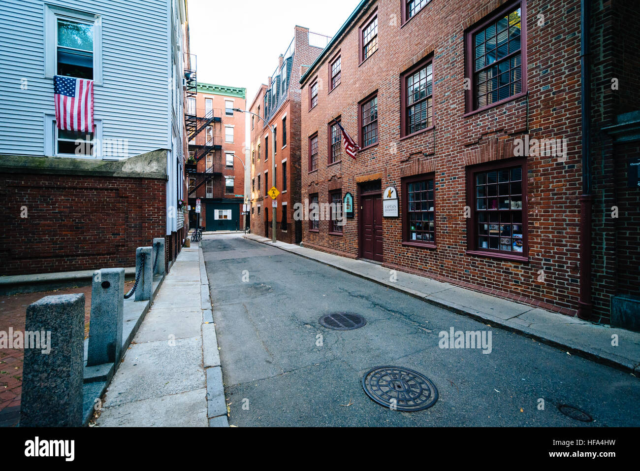 Unity Street, in the North End of Boston, Massachusetts Stock Photo - Alamy