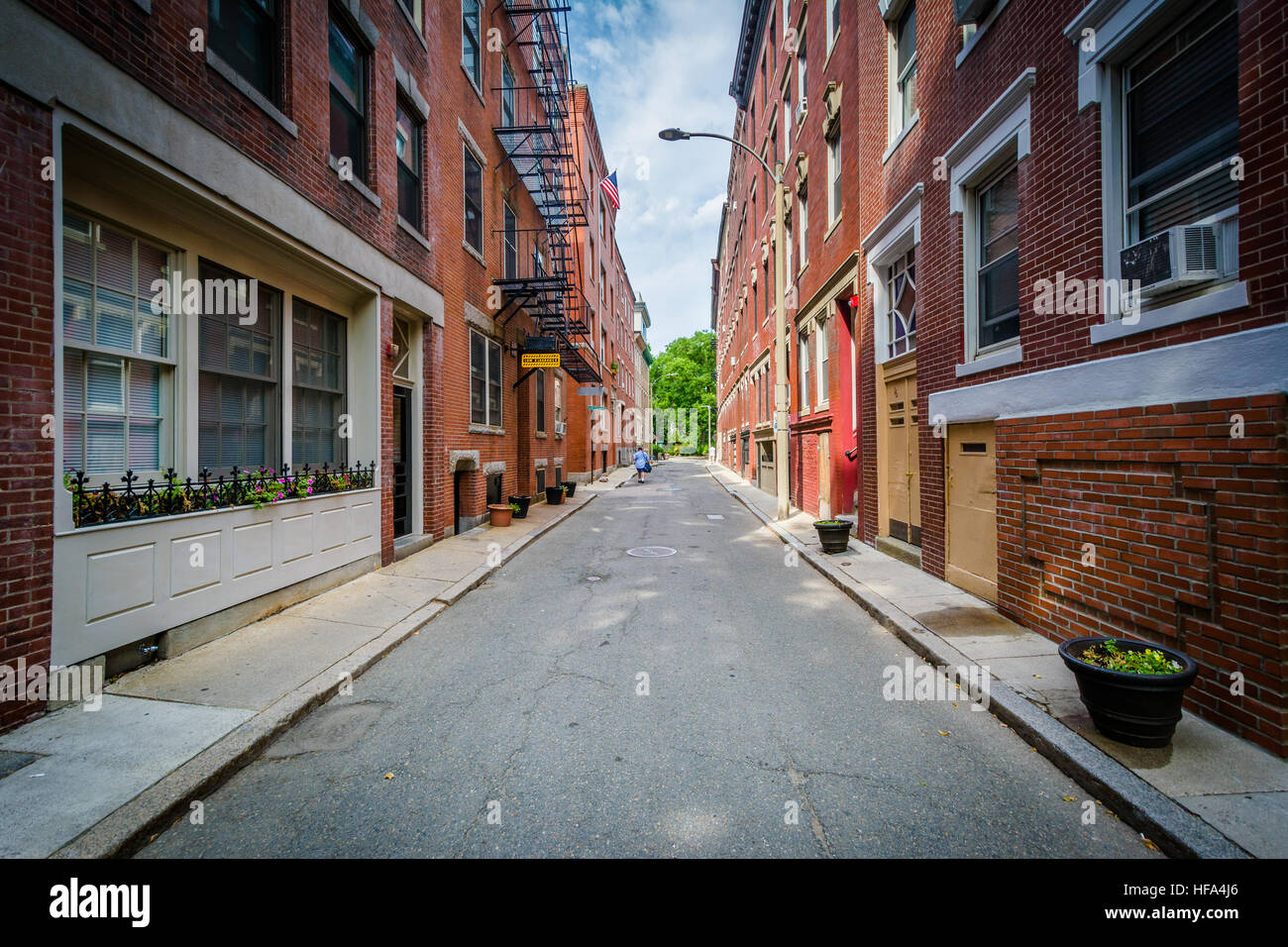 Unity Street, in the North End of Boston, Massachusetts Stock Photo - Alamy