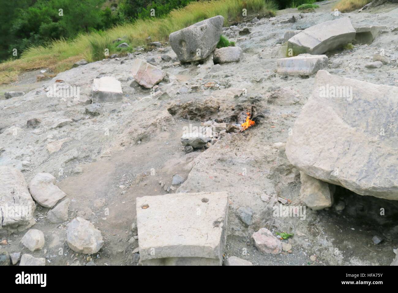 Eternal Flames of Chimera-Yanartas, and the Temple Ruins in Cirali ...