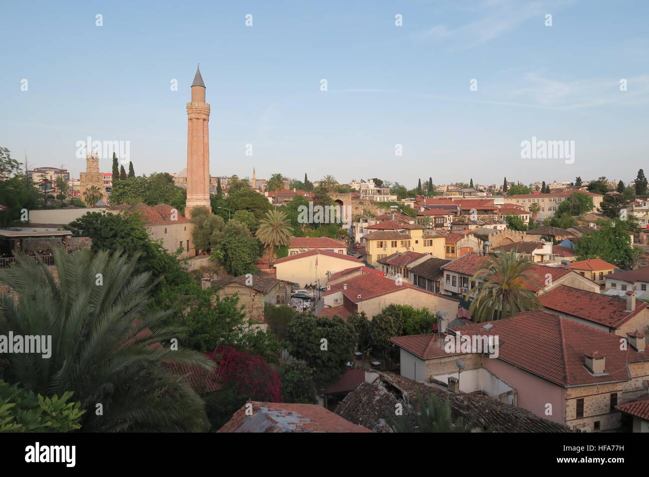 Yivli Minare Mosque is a Landmark in Antalyas Oldtown Kaleici, Turkey ...