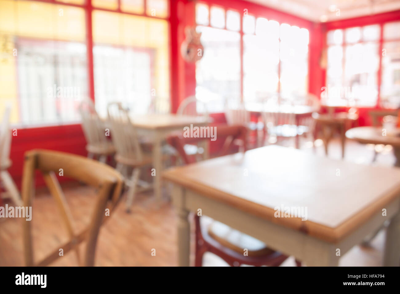 Coffee shop abstract blur background, stock photo Stock Photo - Alamy