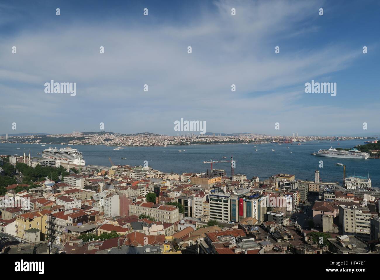 Bosphorus and the Golden Horn in Istanbul, Turkey Stock Photo - Alamy