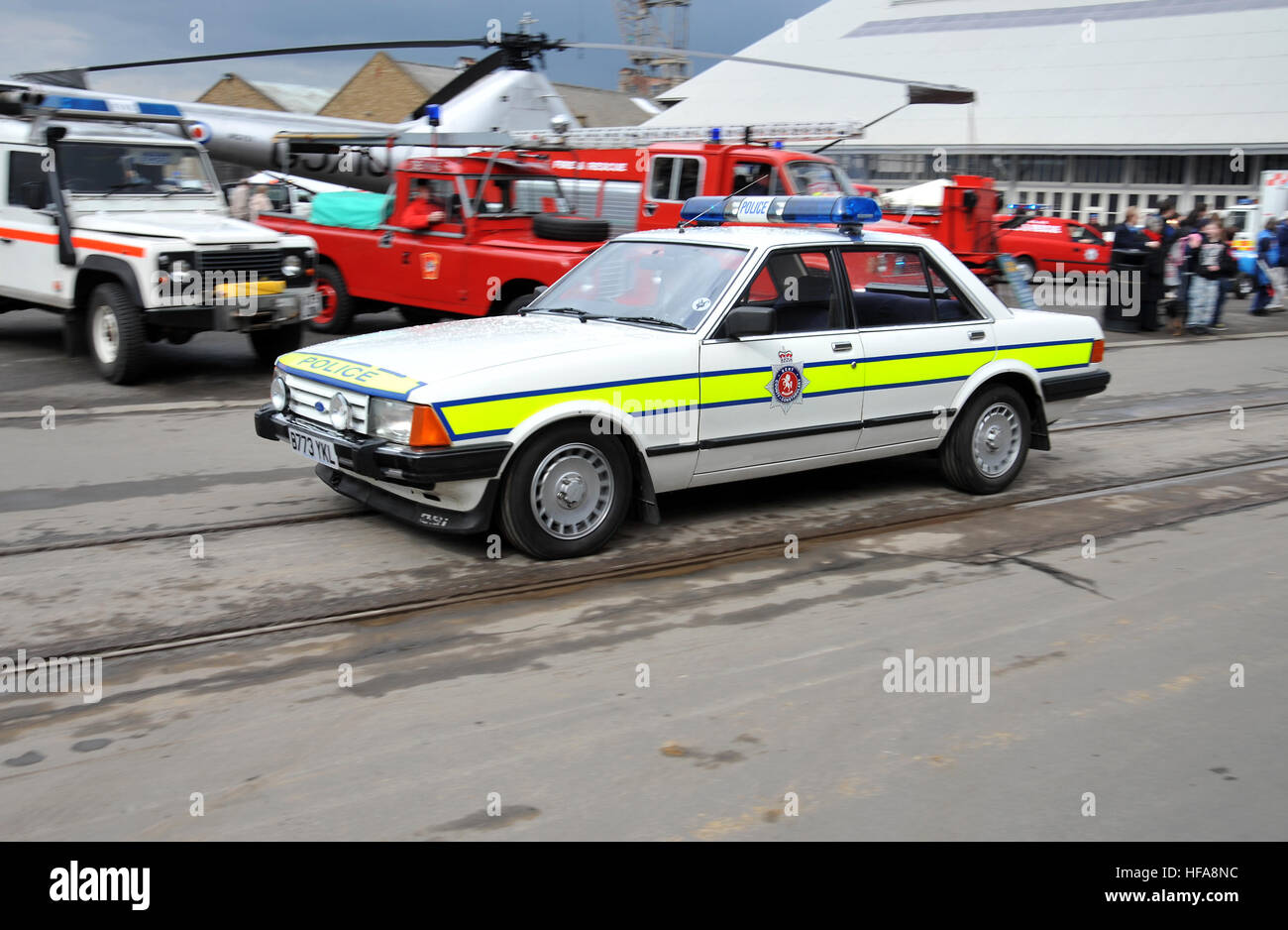 Kent police car blue light hi-res stock photography and images - Alamy