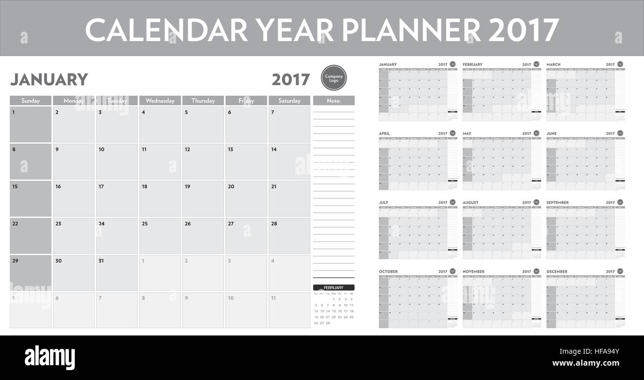 Year planner hi-res stock photography and images - Alamy