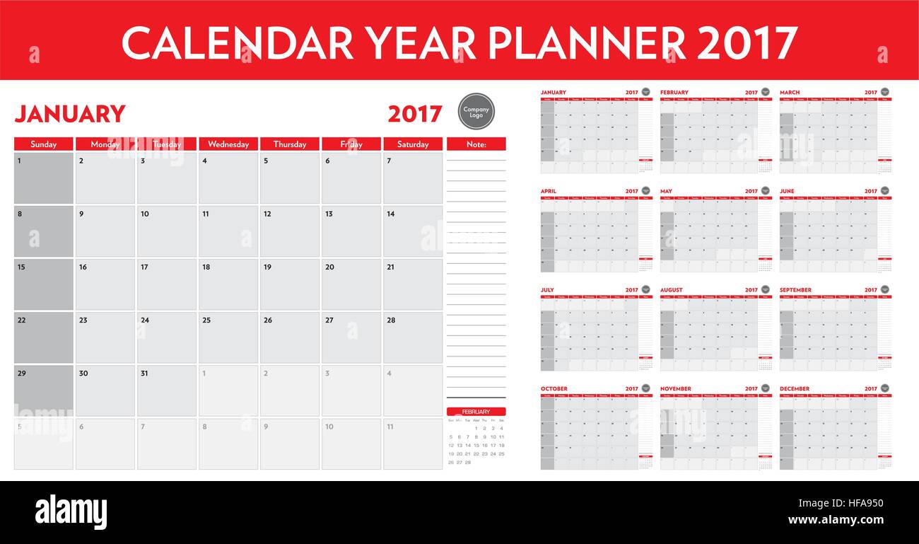 Year planner hi-res stock photography and images - Alamy