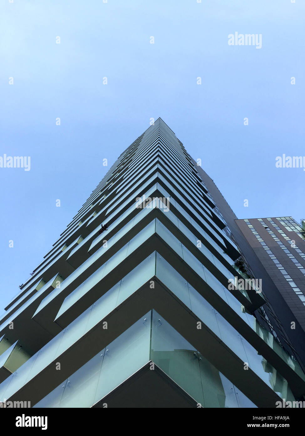 Torre Solaria, Milan, Porta Nuova skyscraper residences, Italy, April ...