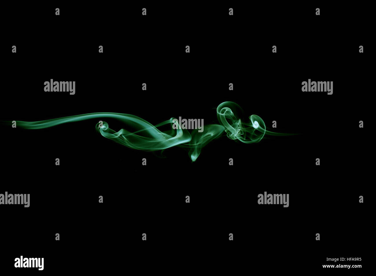 Abstract green black wave pattern hi-res stock photography and images ...