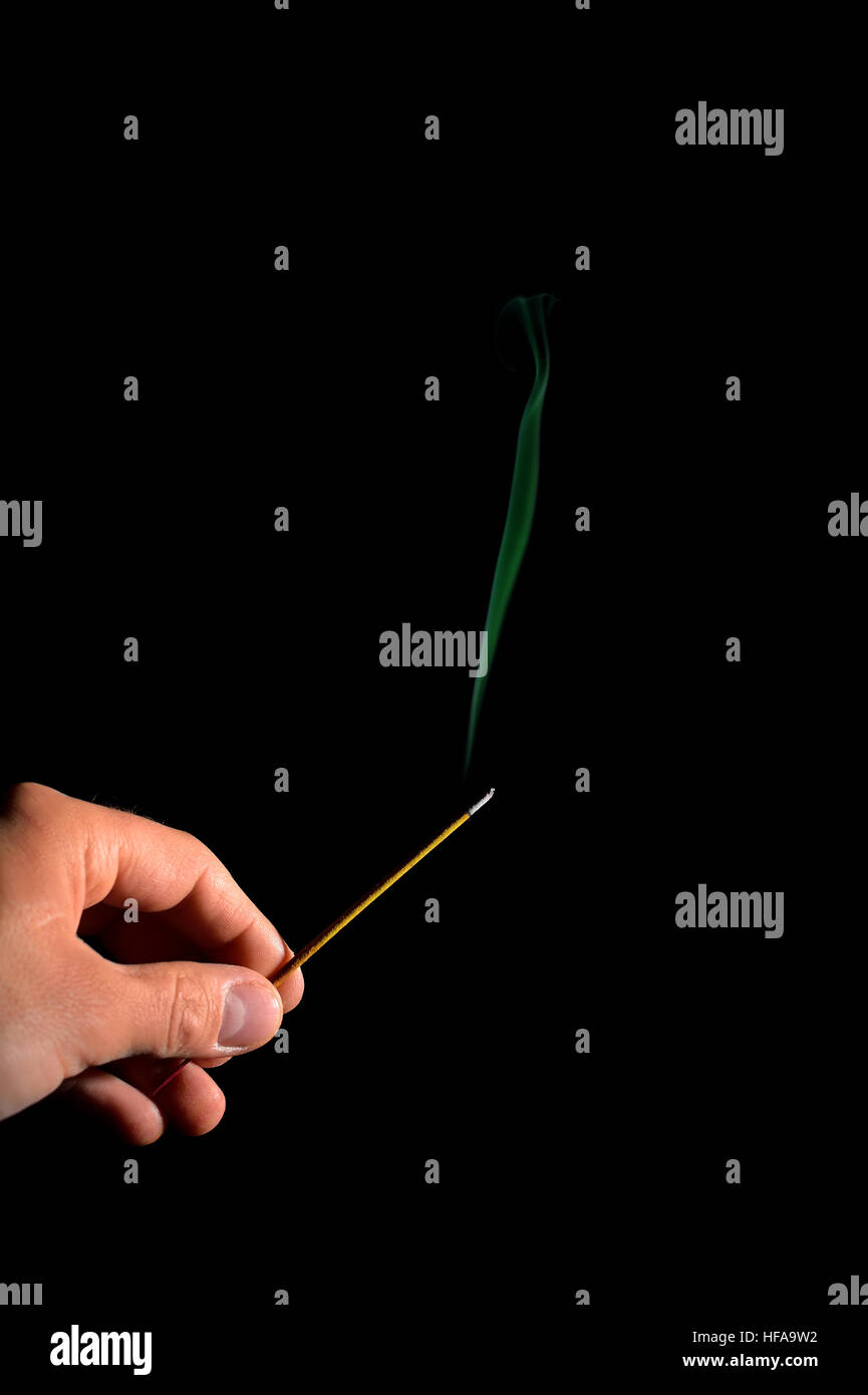 Hand with smoke trail hi-res stock photography and images - Alamy