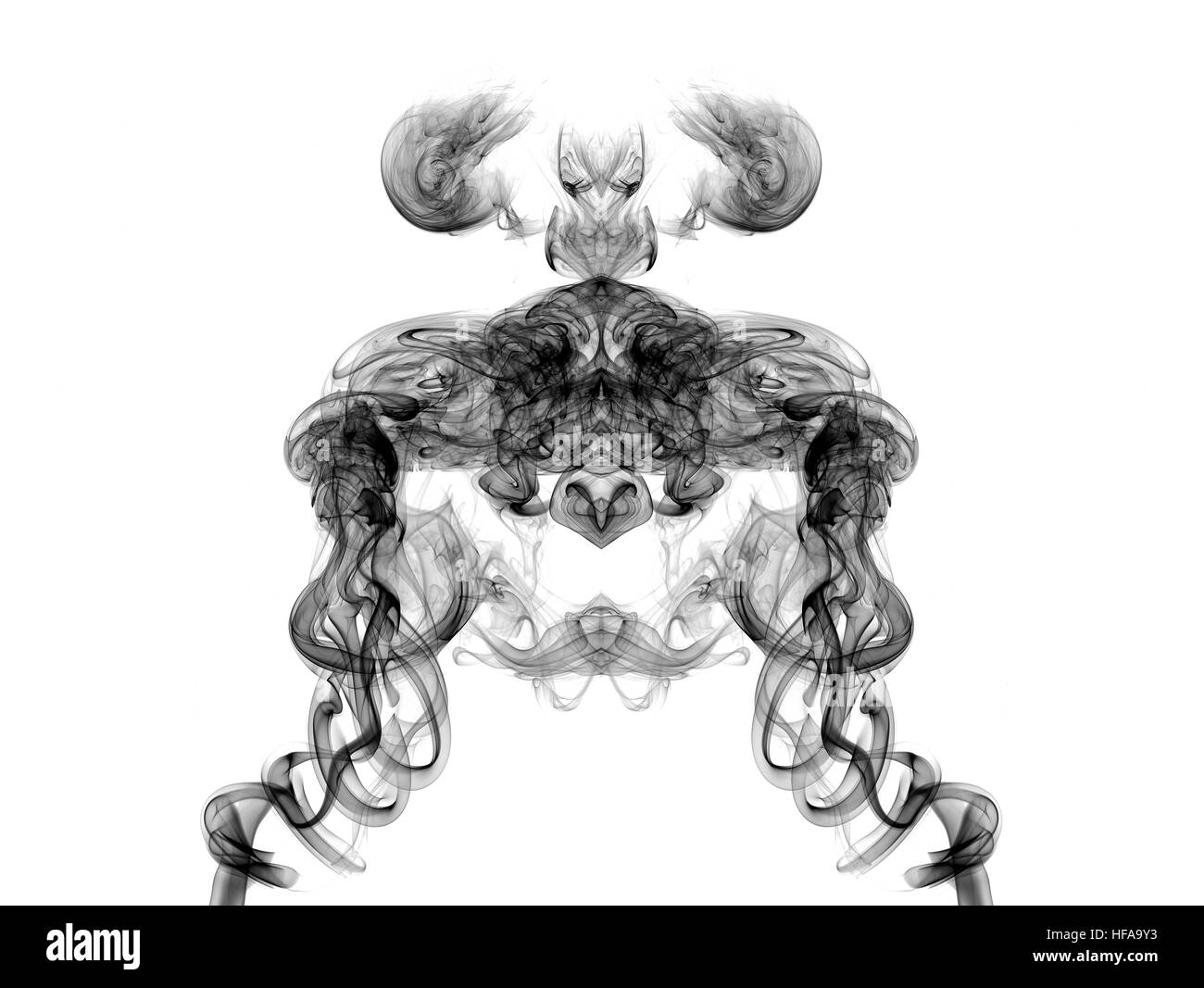 Abstract smoke creature hi-res stock photography and images - Alamy