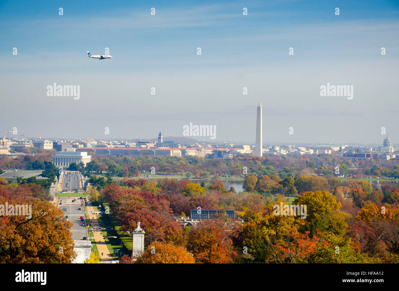 Washington dc skyline hi-res stock photography and images - Alamy