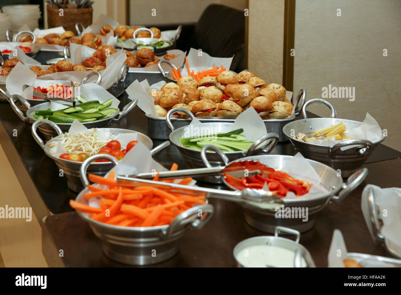 Catering buffet variety food hi-res stock photography and images - Alamy
