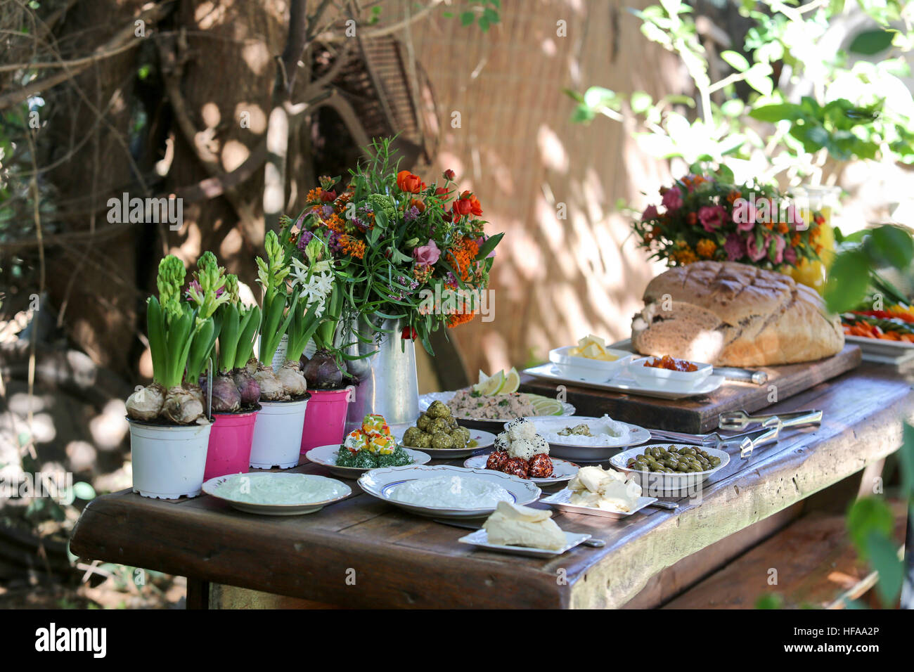 Luxurious breakfast buffet Stock Photo - Alamy