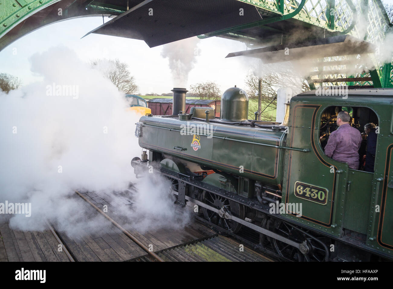 Pannier tank steam locomotive hi-res stock photography and images - Alamy