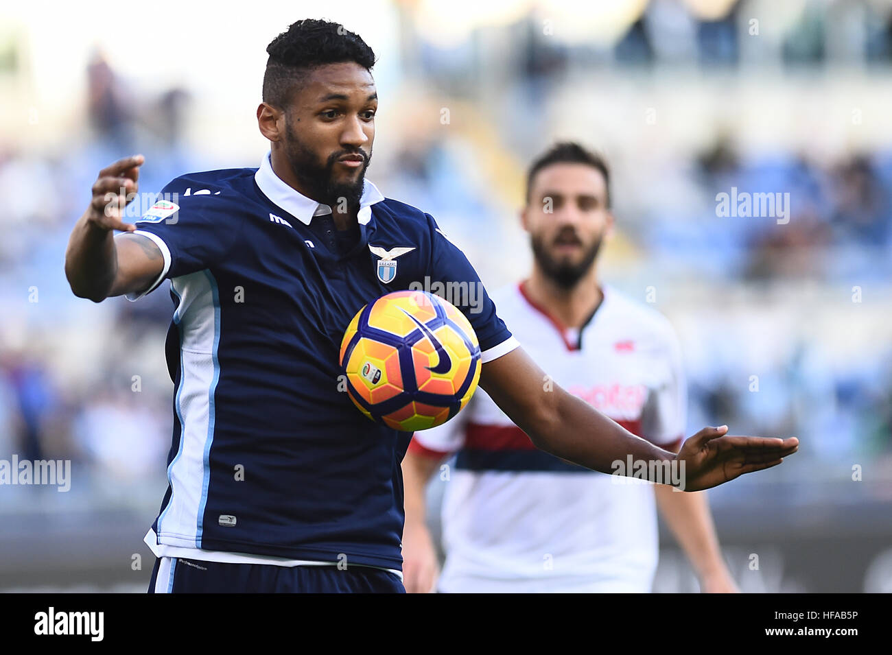 Fortuna Wallace of Lazio during the Serie A match between SS Lazio and ...