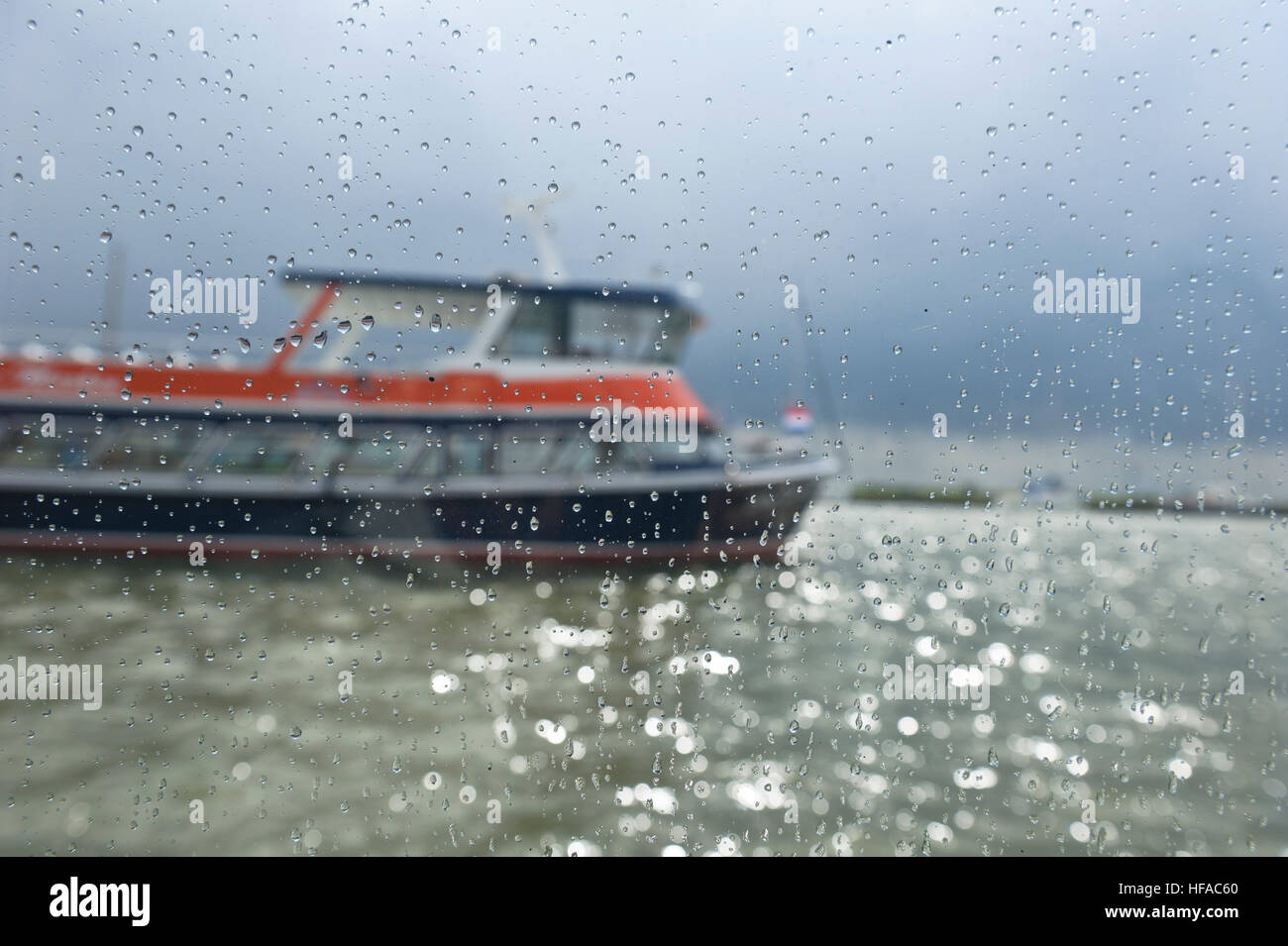 Rain boat tourist hi-res stock photography and images - Alamy
