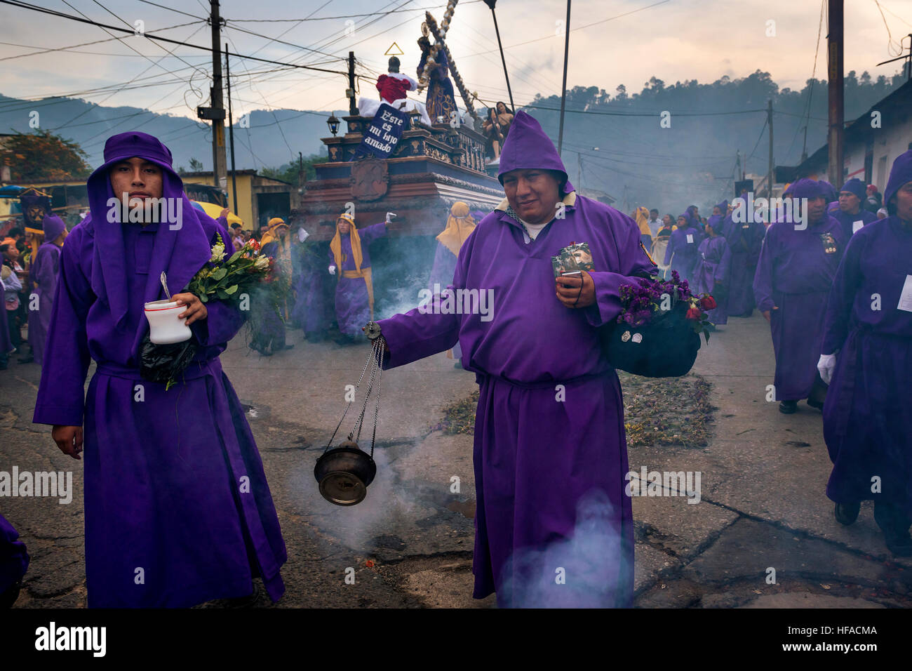 Procession in antigua guatemala hi-res stock photography and images - Alamy