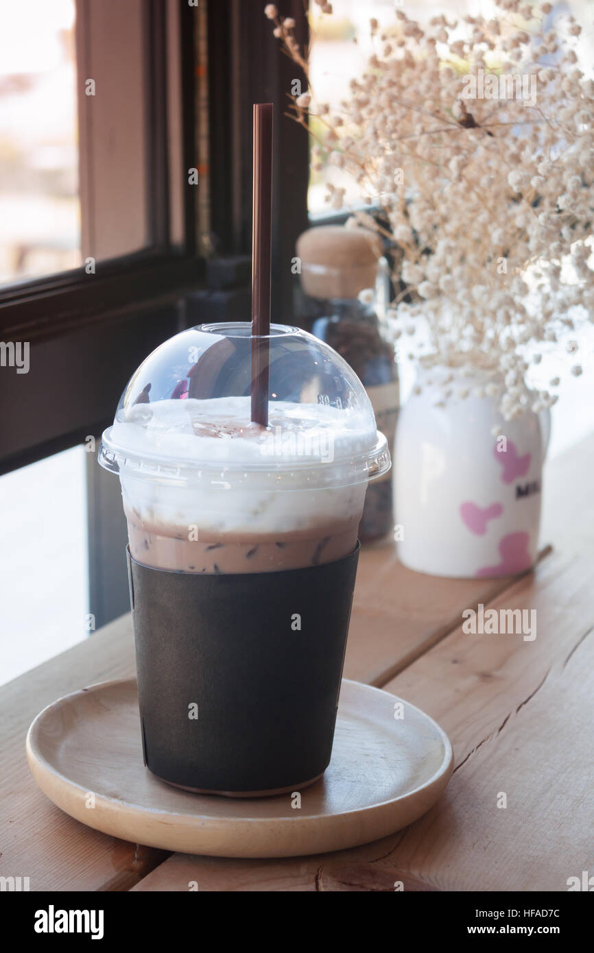 Selective milk coffee in hi-res stock photography and images - Alamy