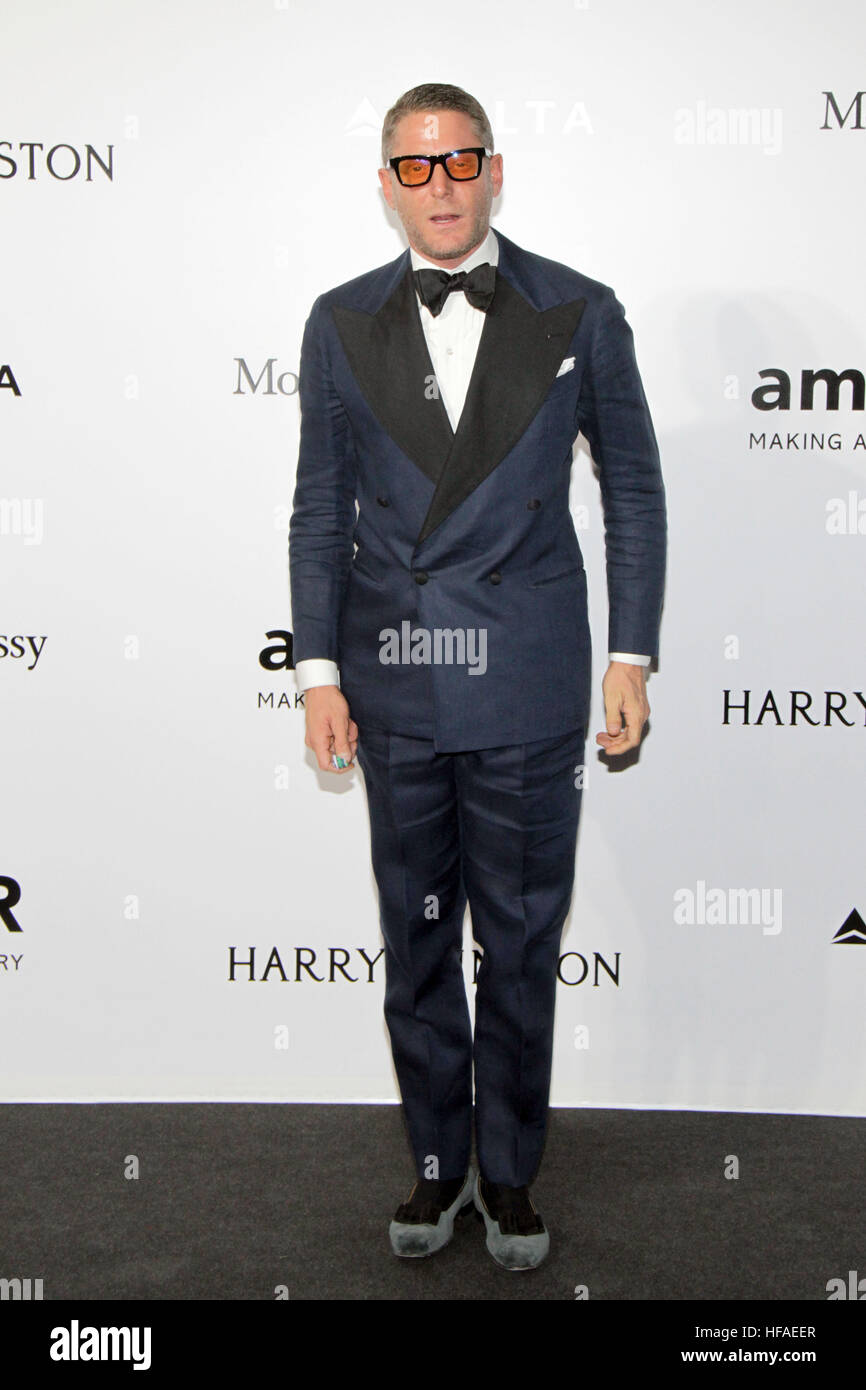 Lapo Elkann attending the amfAR Milano 2016 Gala at La Permanente in ...