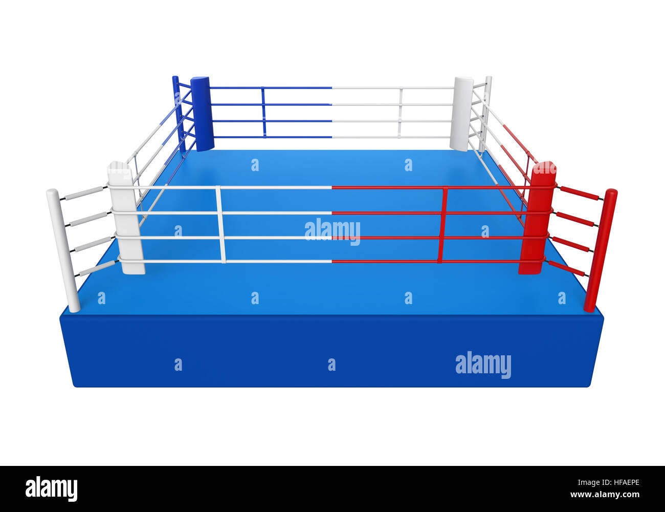 Boxing Ring Isolated Stock Photo - Alamy