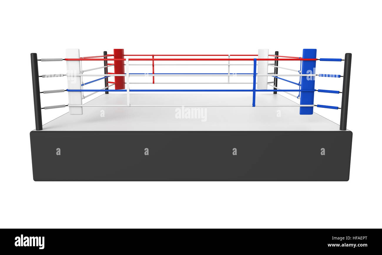 Boxing Ring Isolated Stock Photo - Alamy