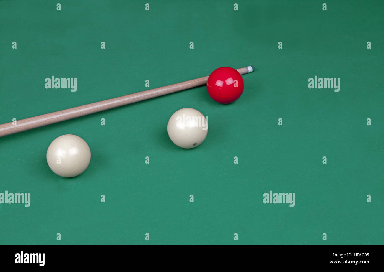 Game of Billiards Stock Photo - Alamy