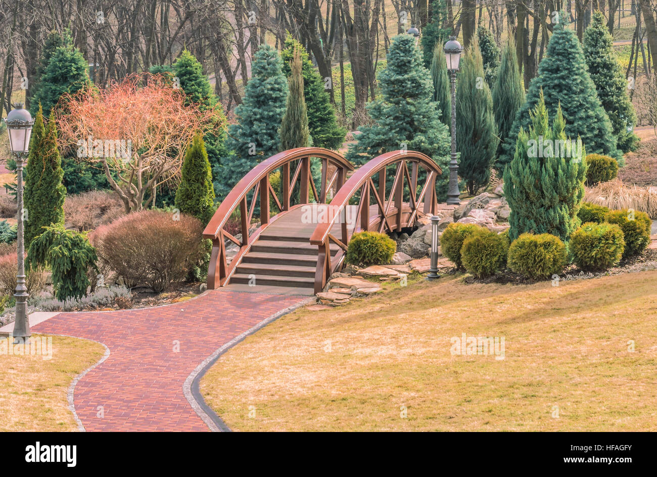 Beautiful bridge hi-res stock photography and images - Alamy