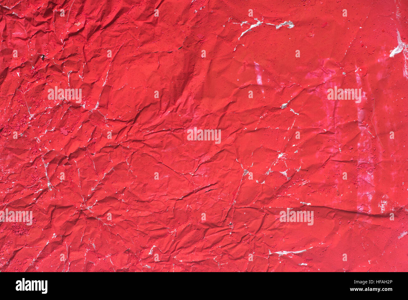 red color painted foil background texture Stock Photo - Alamy