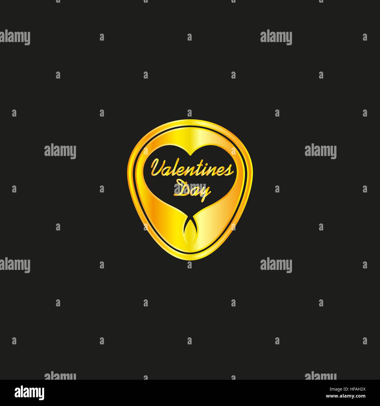 Luxury gold logos hi-res stock photography and images - Alamy