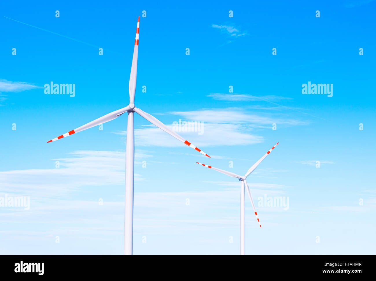 Wind turbine - renewable energy source Stock Photo - Alamy