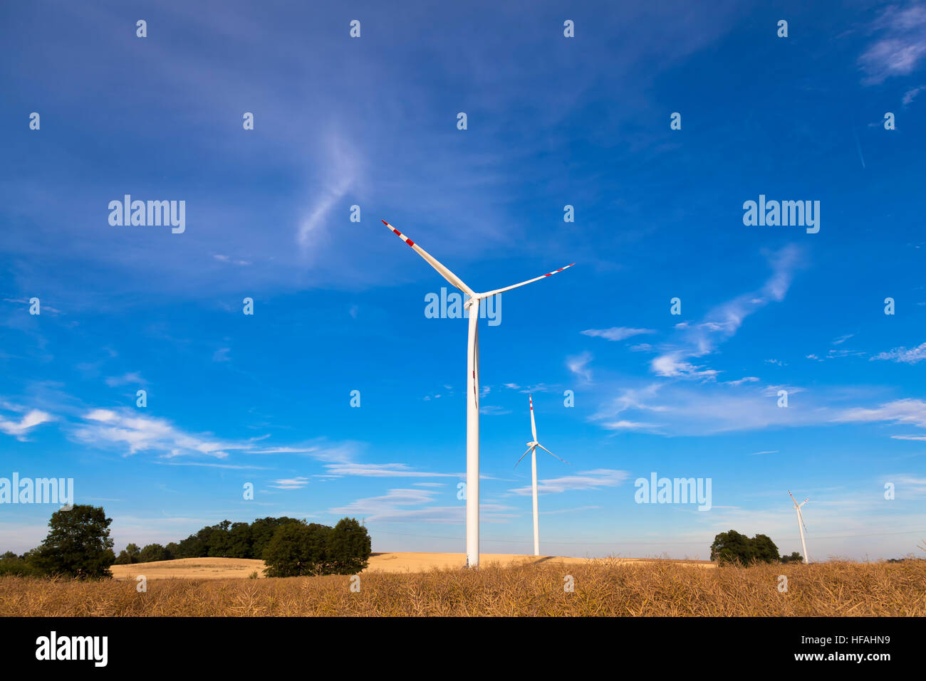 Wind turbine - renewable energy source Stock Photo - Alamy