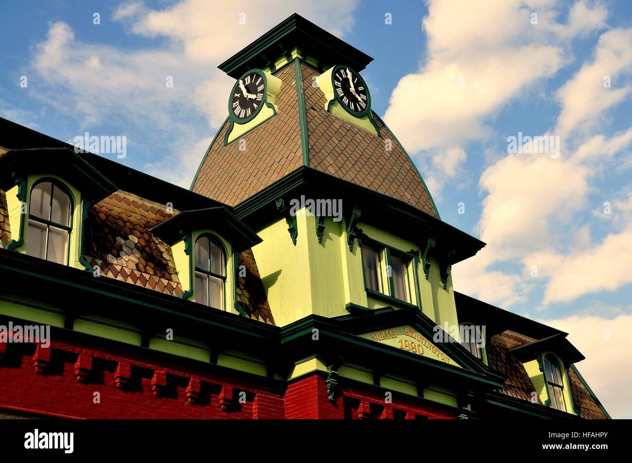 North bennington railway station hi-res stock photography and images ...