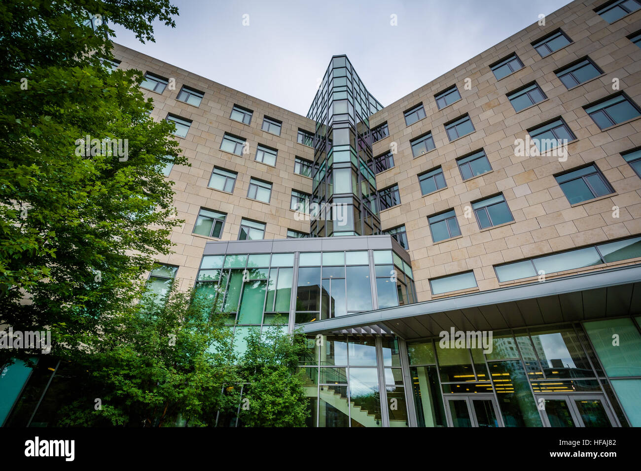 Modern buildings at the Massachusetts Institute of Technology, in ...