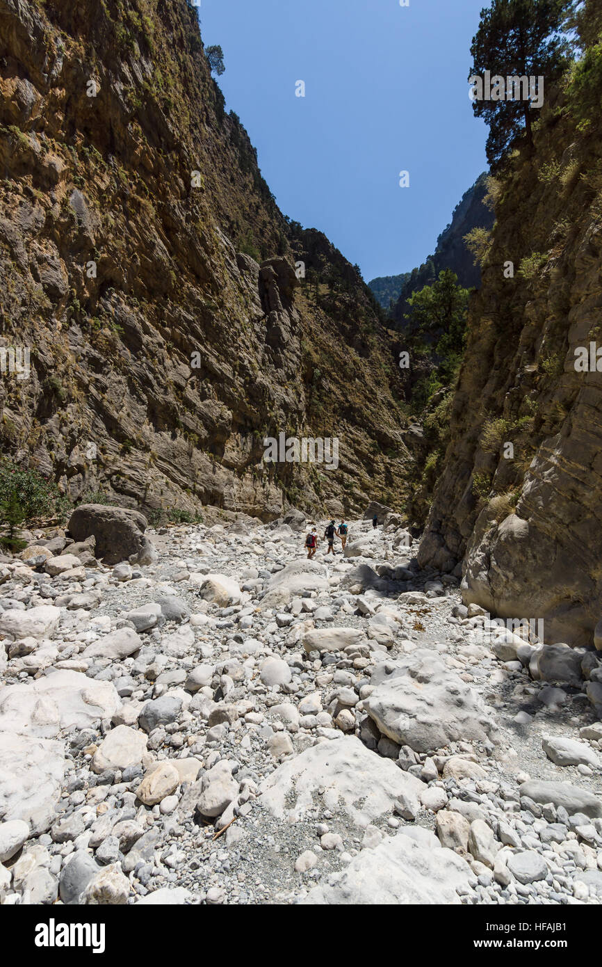 Samaria Gorge. Crete. Greece Stock Photo - Alamy