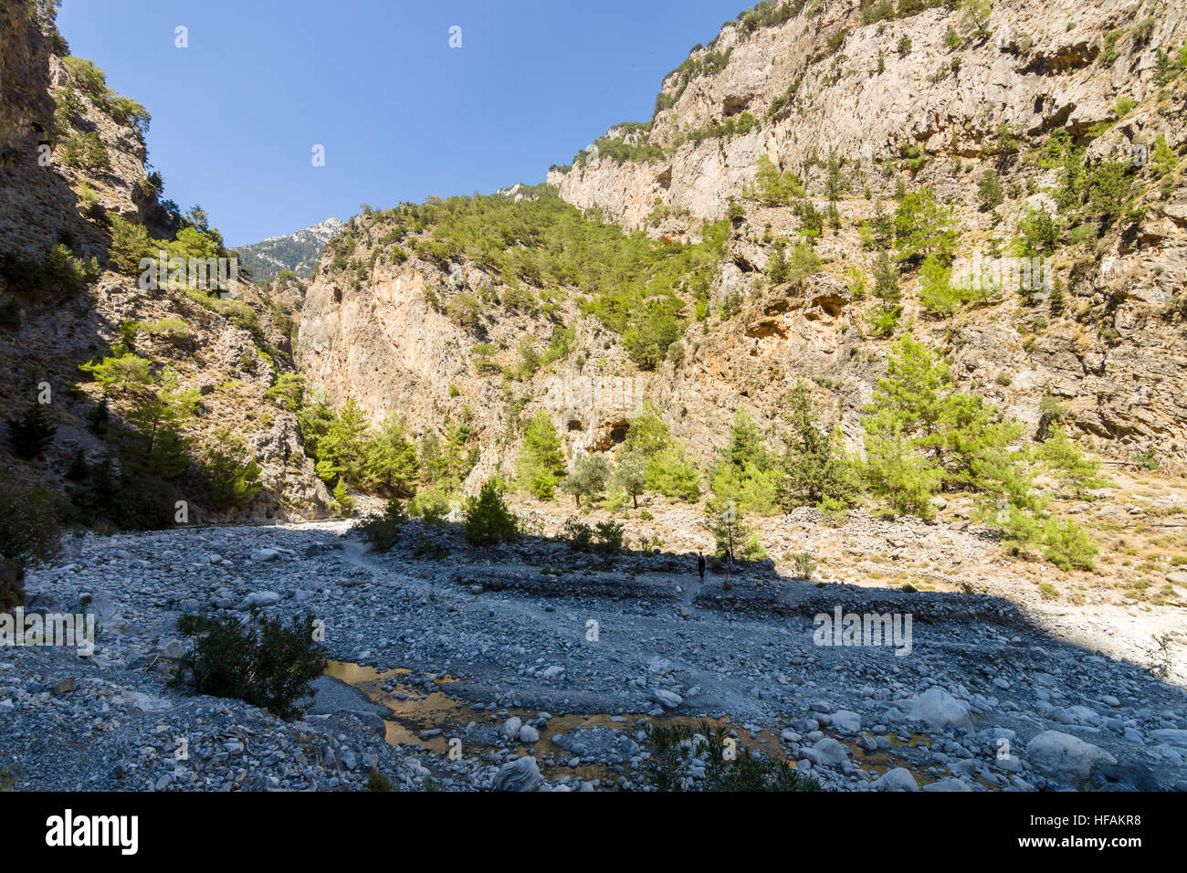 Samaria Gorge. Crete. Greece Stock Photo - Alamy