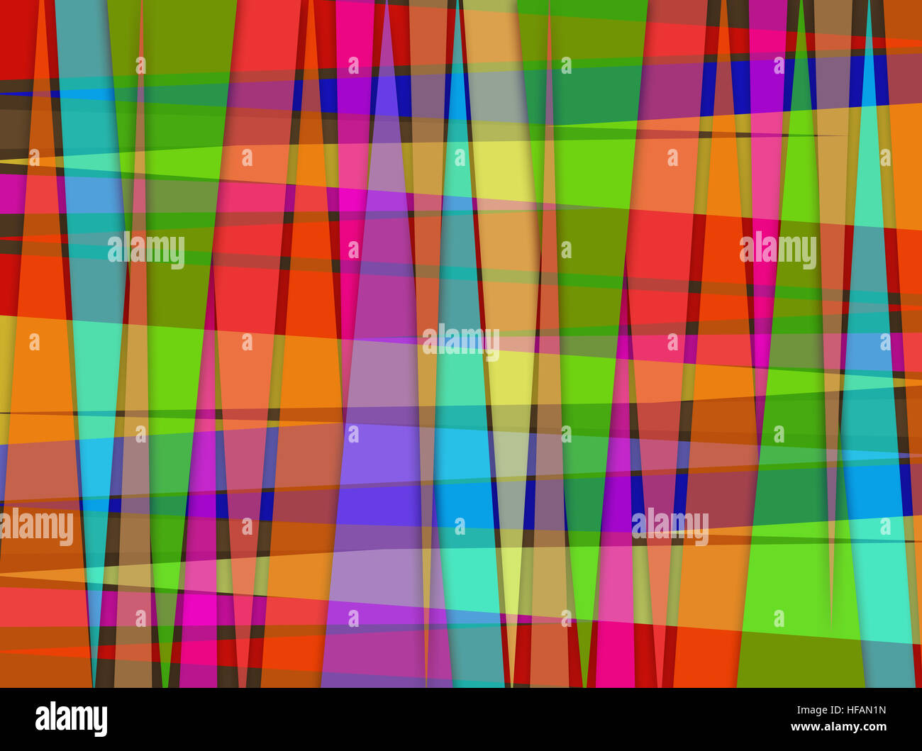 Abstract Digital Overlapping Pattern Vertical Horizontal Stock Photo ...