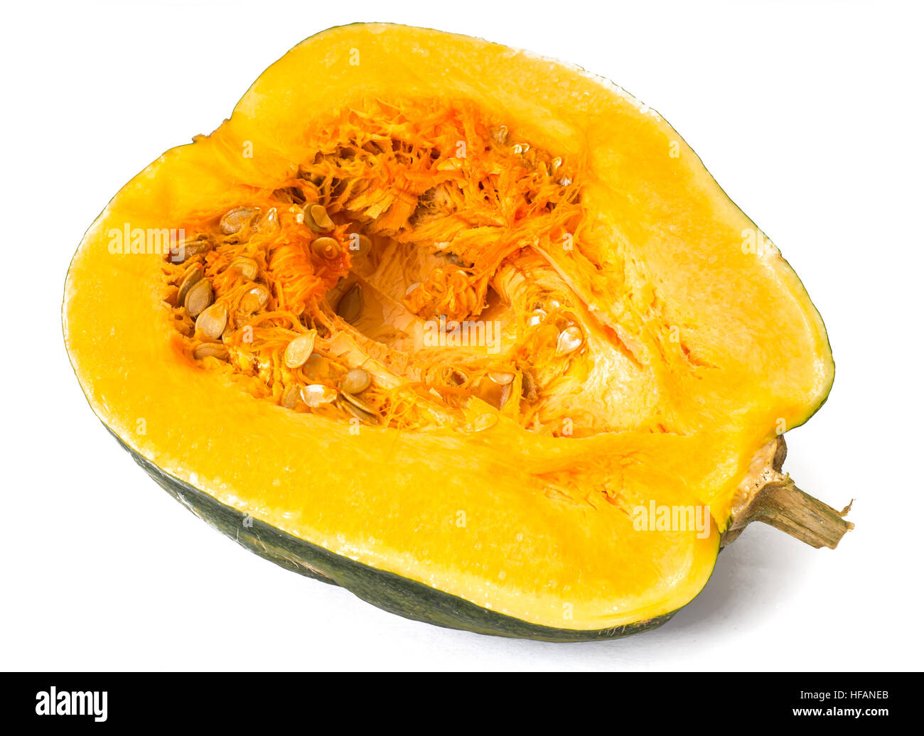 Single orange pumpkin in Cut Out Stock Images & Pictures - Alamy