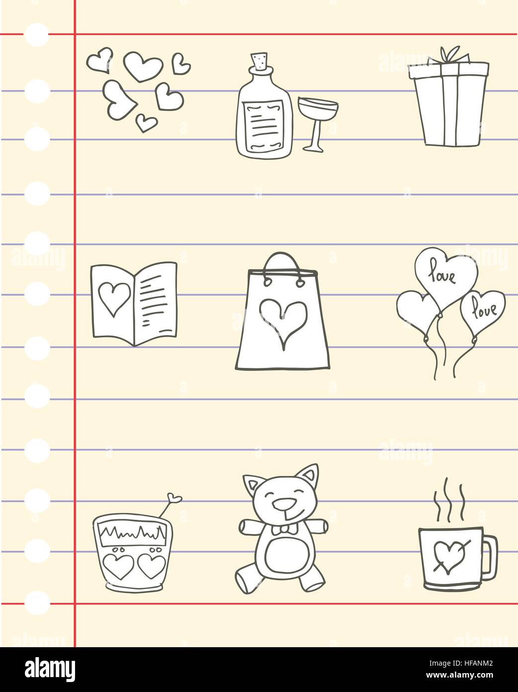 Cupid theme art Stock Vector Images - Alamy