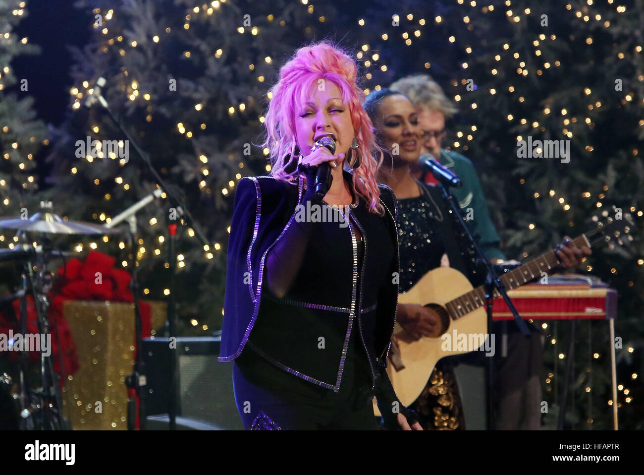 85th Annual Hollywood Christmas Parade - SHOW Featuring: Cyndi Lauper ...