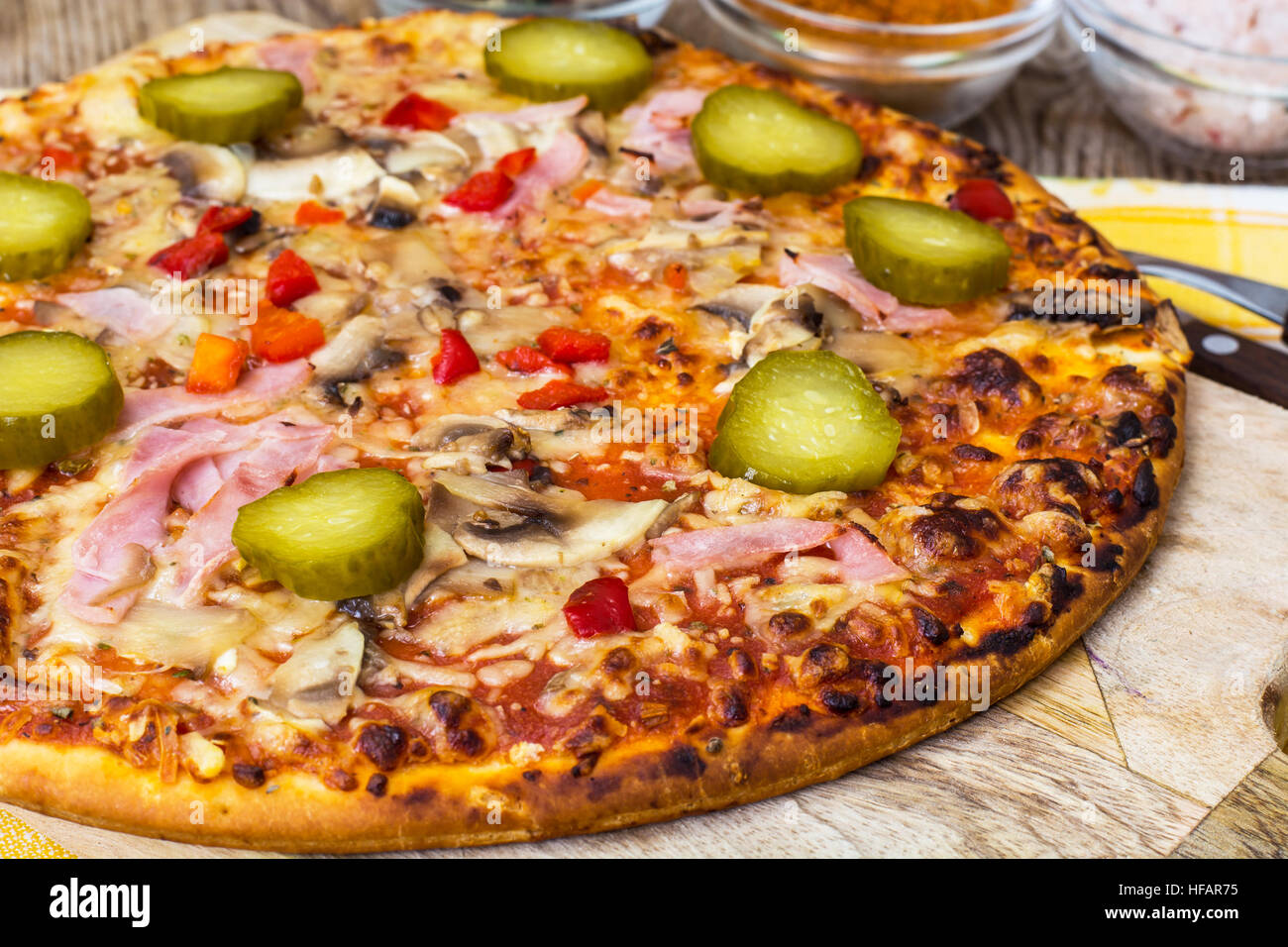 Top of the gherkin restaurant hi-res stock photography and images - Alamy