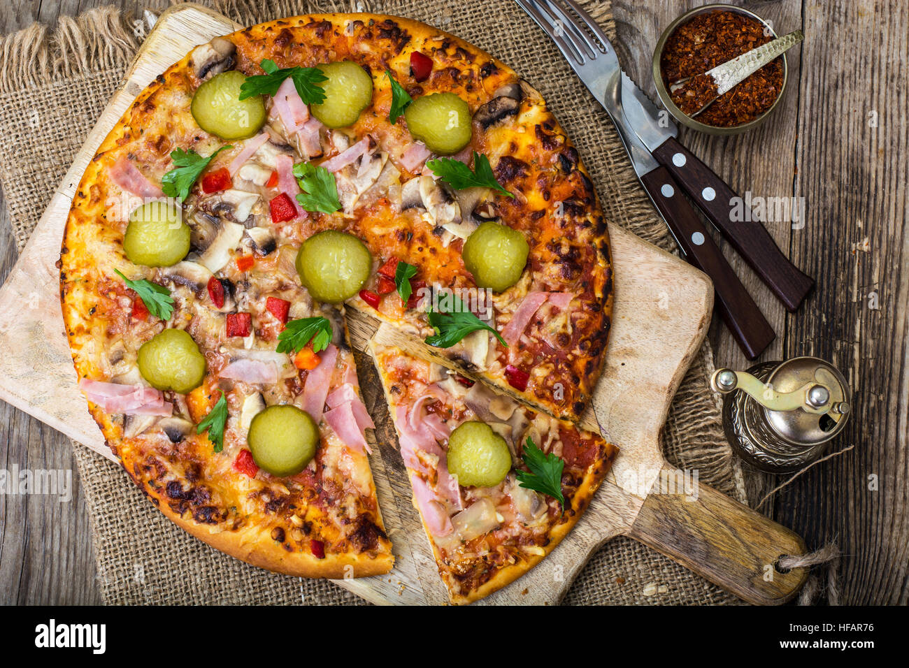 Top of the gherkin restaurant hi-res stock photography and images - Alamy