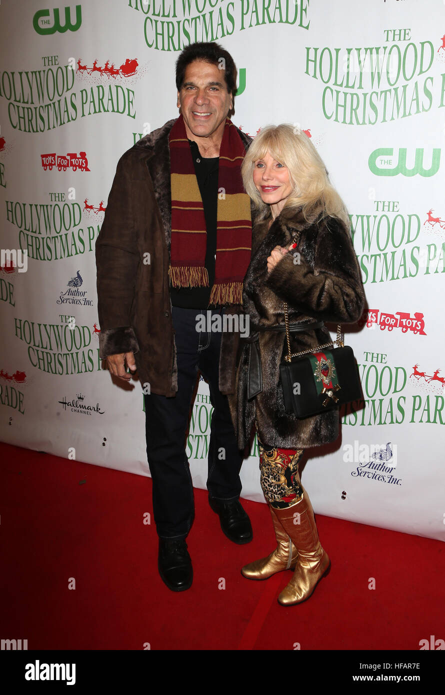 Lou Ferrigno and Carla Ferrigno attending the 85th Annual Hollywood ...