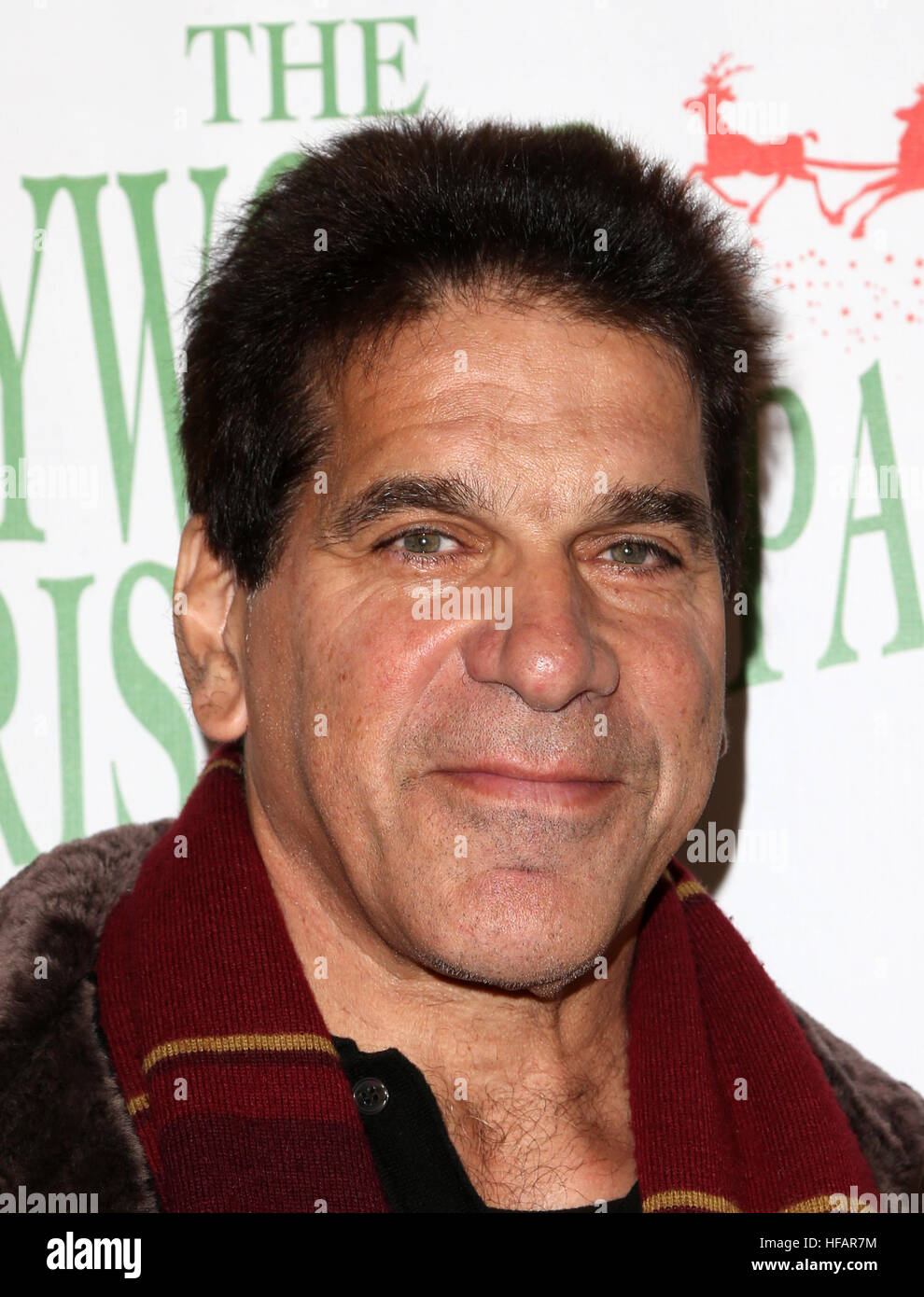 Lou Ferrigno attending the 85th Annual Hollywood Christmas Parade in ...