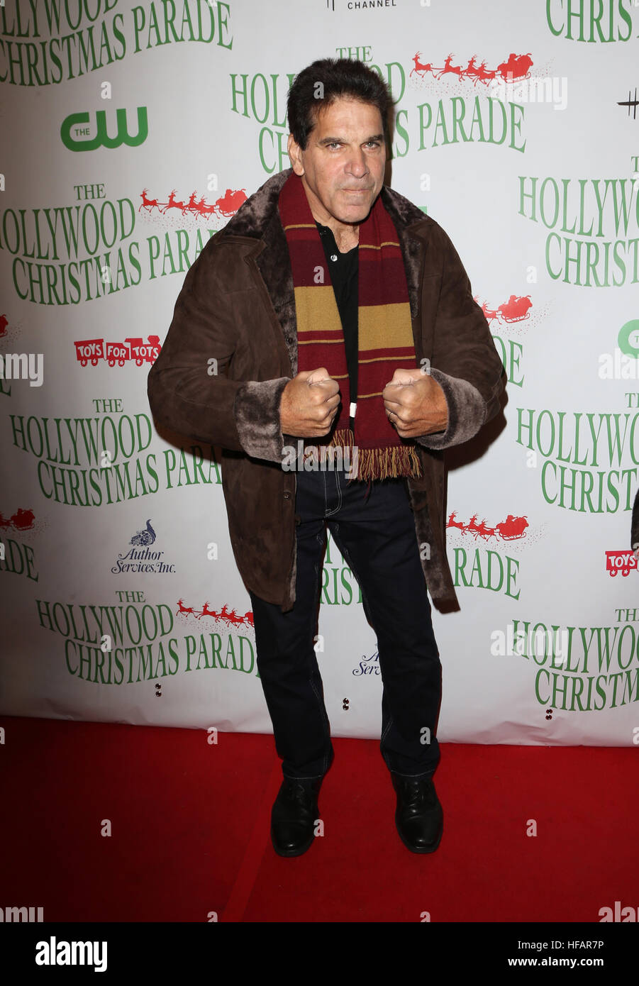 Lou Ferrigno attending the 85th Annual Hollywood Christmas Parade in ...