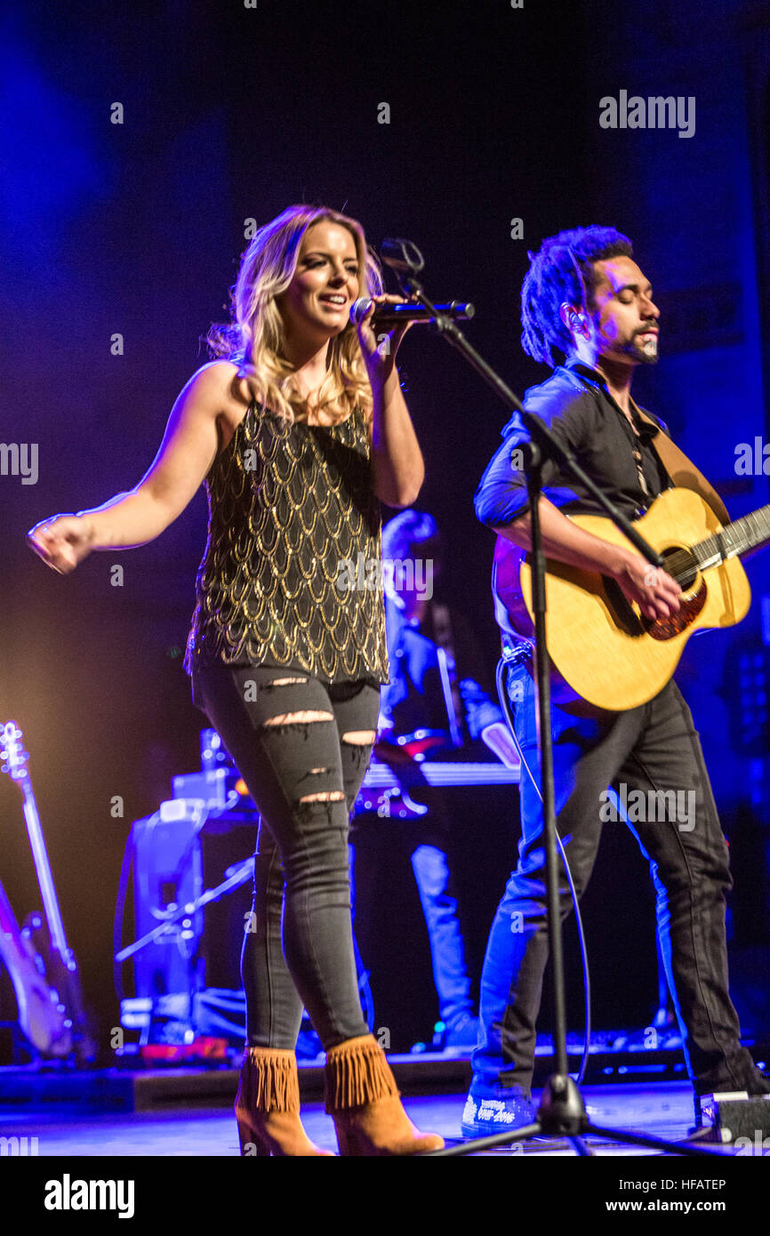 The Shires performing at Cambridge Corn Exchange Featuring: The Shires ...